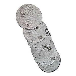 TruCut Sanding Pads | 6 Pack | 5" Diameter | Sanding Pad Made for Bowling Balls | Bowling Ball Resurfacing | Surface Management | Bowling Ball Restoration | Bowling Supplies & Accessories