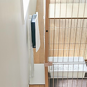 Sunstar QAIS Air Purifier Stand Bundle for Strong Odor, Viruses & Bacteria - Filterless, Quiet Wall-Mount Air Cleaner for Home, Bedroom - Pet Odor Eliminator, Cat Litter, Ammonia, Strong Smell Remover