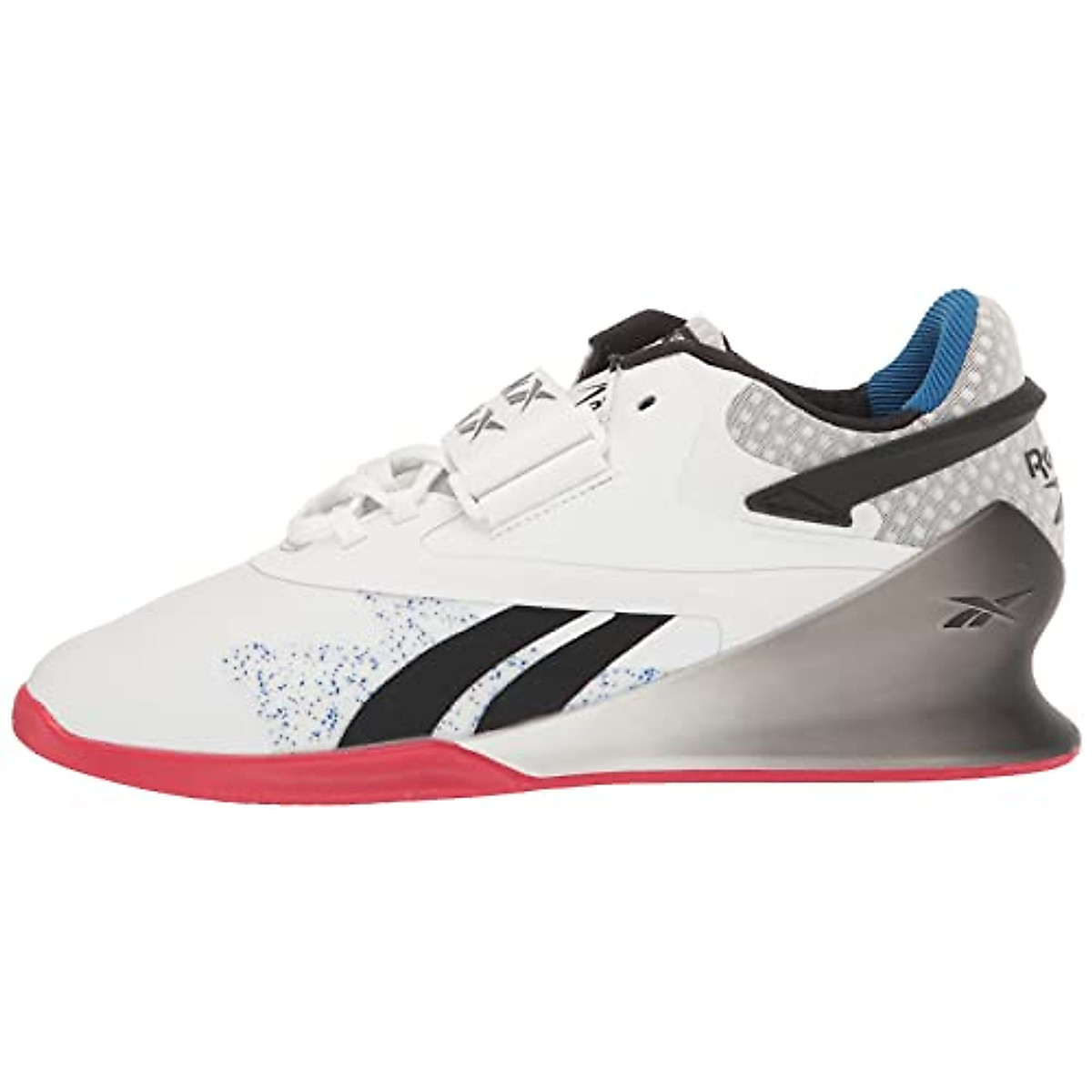 Reebok Men's Legacy Lifter II Cross Trainer, White/Black/Vector Red, 12