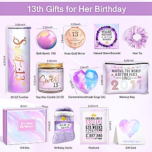 HSOEIXL 13 Year Old Girl Gifts, 13th Birthday Gifts for Girls, 13 year old girl birthday gift ideas for Her, Daughter, Niece, Granddaughter, Birthday Gifts for Teen Girls