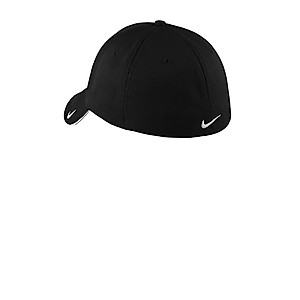 Nike Golf - Dri-FIT Mesh Swoosh Flex Sandwich Cap. 333115 Black