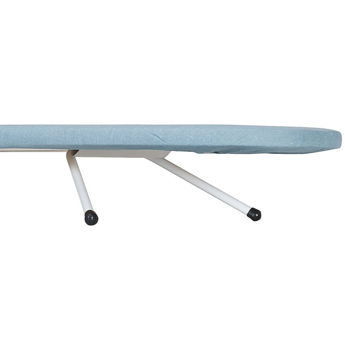 Household Essentials 120101-0 Collapsible Space Saving Tabletop Ironing Board with Folding Legs | Blue, 12" X 31"