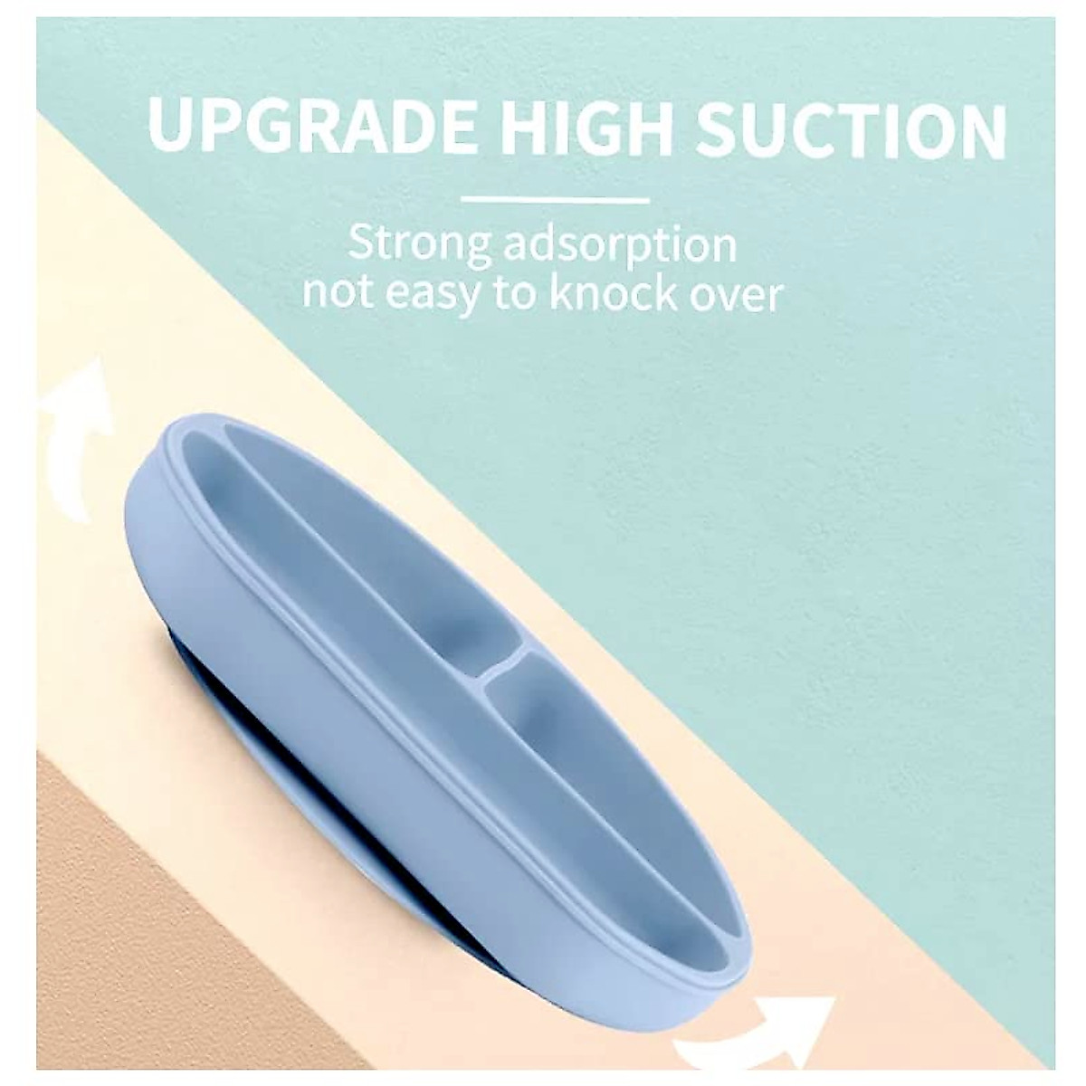 Make Mealtime Hassle-Free with Our 9-Piece Silicone Feeding Set - Perfect for Baby Led Weaning - BPA-Free and Easy to Clean