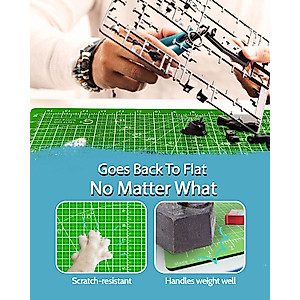 G+ Self-Healing Reversible Cutting Mat A1 (23”x 35”) Non-Slip, Durable, Scratch-Resistant Cutting Board for Arts, Crafts, Sewing, and Quilt Making - Perfect for Artists, Hobbyists, and Entrepreneurs