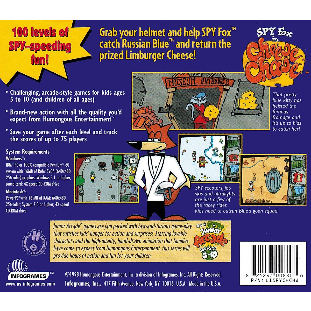 Spy Fox in Cheese Chase