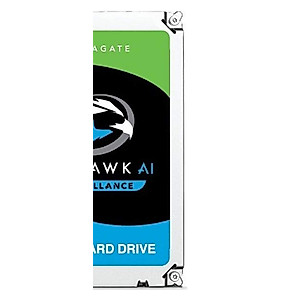 Seagate - ST8000VE000 Skyhawk AI ST8000VE000 8 TB Hard Drive - 3.5 Internal - SATA (SATA/600) - Network Video Recorder, Video Surveillance System Device Supported - 7200rpm - 256 MB Buffer -