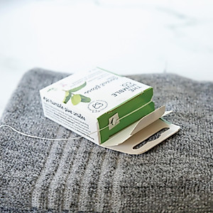 The Humble Co. Dental Floss (4pack) - Vegan, Waxed Dental Floss with Xylitol, 55 Yards of Adult and Kids Floss for Gum Care and Dental Care (Mint)