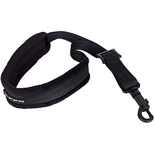 Pro Tec A310P 22-Inch Regular Padded Saxophone Neck Strap with Swivel Snap Black