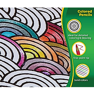 Crayola Colored Pencils Set (120ct), Bulk, Great for Adult Coloring Books, Gifts for Kids & Adults