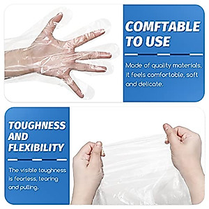 Patelai 300/50 Pcs Veterinary Dressing Gutting Gloves 1.6 Mil Thickness Long Shoulder Length Disposable Gloves Hunting Field Gloves (100 Pieces)