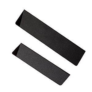Rwraps 2Pack Knife Guards, 2x8" and 2.2X10" ABS Universal Knife Cover Blade Protector Non-Scratch Felt Lining Chef Knife Sheath