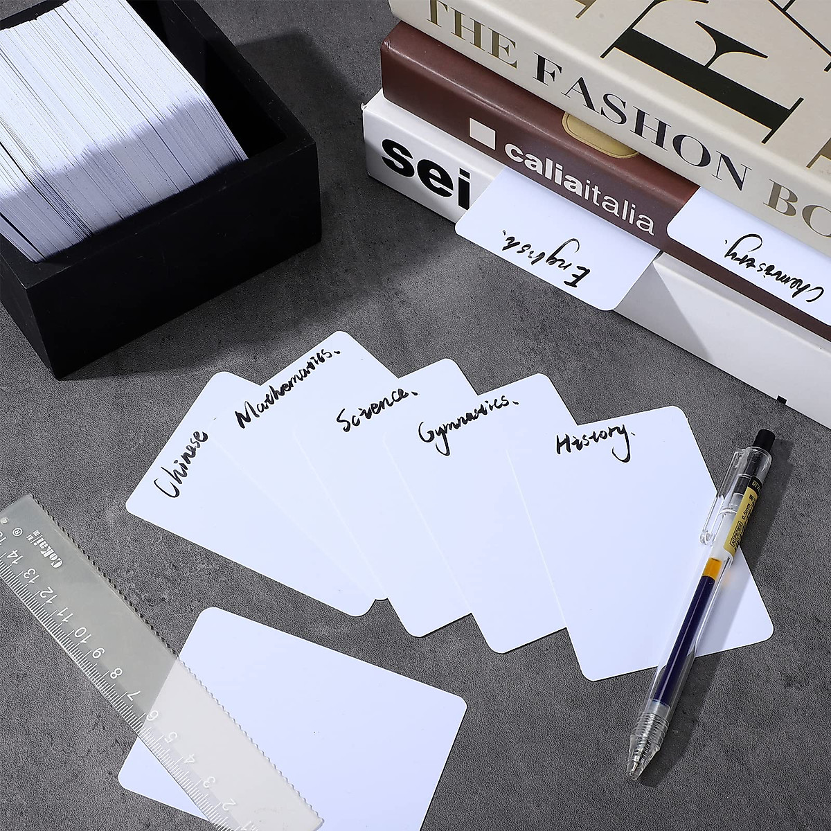 240 Pieces Trading Card Dividers Frosted Style Brand White Sports Card Dividers Trading Card Page Dividers Standard Size Card Dividers for Games Card and Sports Cards, 2.7 x 3.8 Inch