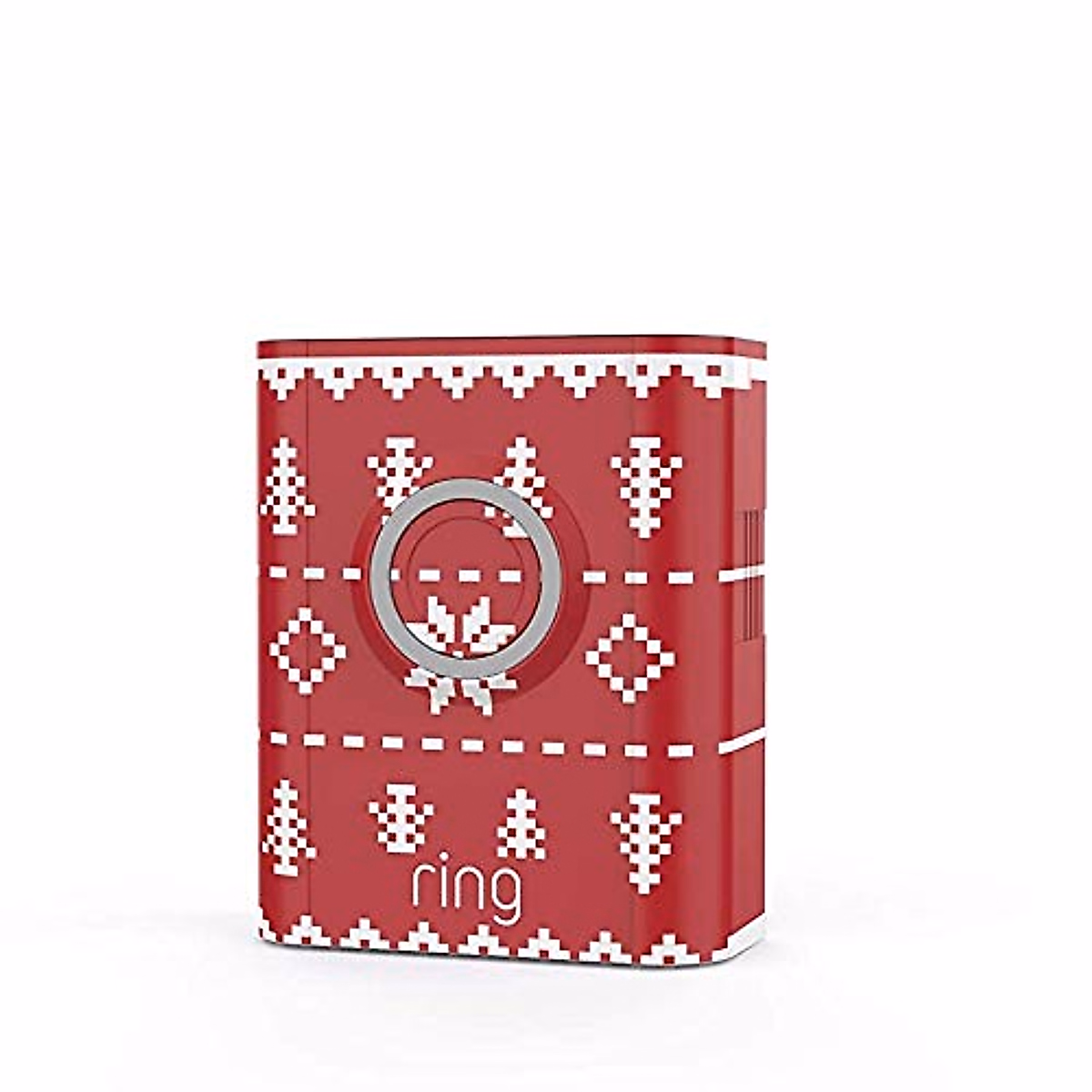 Ring Interchangeable Faceplate for Doorbells - Video Doorbell 3, Video Doorbell 3 Plus, Video Doorbell 4, Battery Doorbell Plus, Battery Doorbell Pro - Christmas