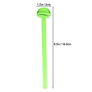 Mikikit Parrot Perch Stand Bird Cage Platform Stand: ing Rods Plastic Parrot Cage Standing Bird Cage Accessories Platform Plastic Stick Playground for Small Medium Birds- 10 Pcs