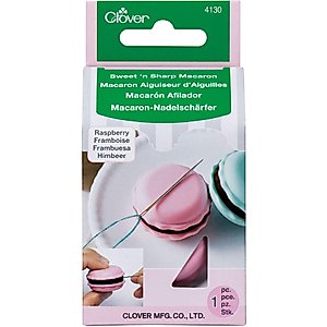 Clover Needlecraft SweetnSharpMacaron-Rasberr Notion, Pink