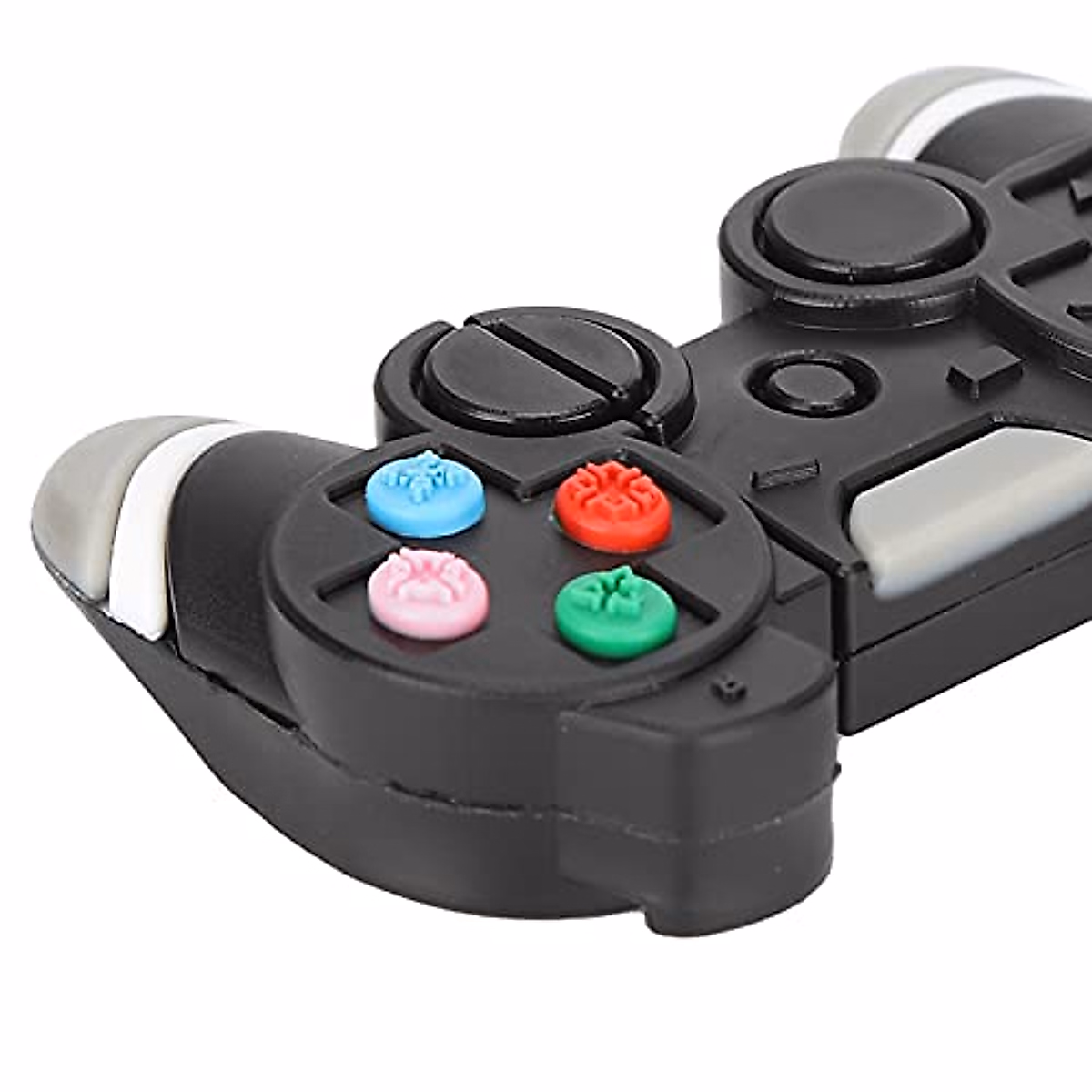 GOWENIC Cartoon Flash Drive USB Flash Memory 16GB/32GB/64GB/128GB Memory Stick Cartoon Black Game Controller Shape Mini Thumb Drive Memory Stick for Data Storage Transmission (16GB)