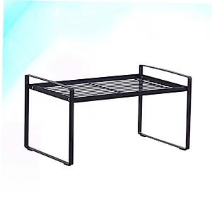 OFFSCH Storage Shelf Pot Storage Rrack Storage Rack Storage Shelves Layered Shelf Multi-Layer Bowl of Pot