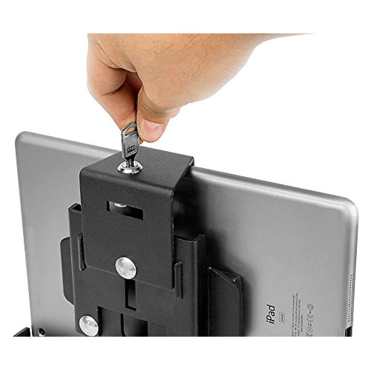 ARKON Mounts - Locking Aluminum Tablet Mount | Unmatched Security | Adjustable Tablet Stand with Key Lock for E-Log | Versatile Compatibility | Fits Tablet 7-10 Inches including Ipad and Galaxy Series