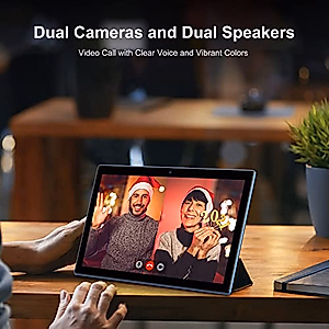 Tablets 10 Inch Android Tablet, 5G WiFi Tablet Octa-Core Processor, 4GB RAM 64GB ROM, Expandable to 128GB Storage, 13.0 MP Rear Camera, IPS HD Touchscreen Display, 6000mAh Battery, Bluetooth (Blue)