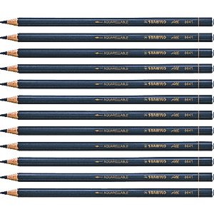 Stabilo Marker Pencil - All Box of 12 Blue