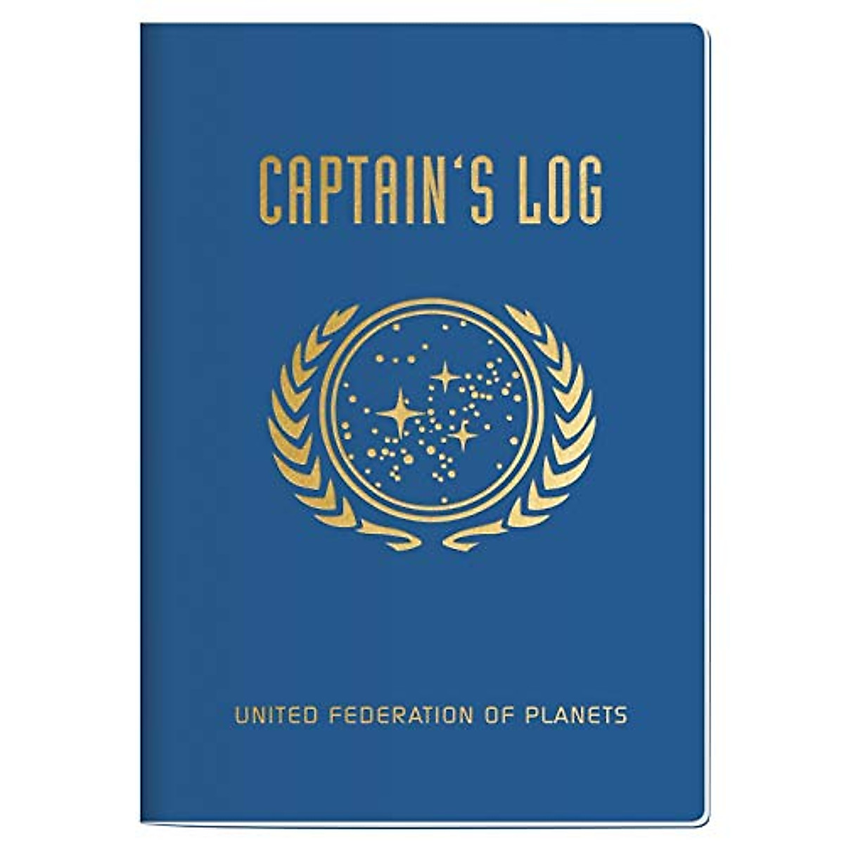 Unemployed Philosophers Guild Star Trek Captain's Log Large Notebook