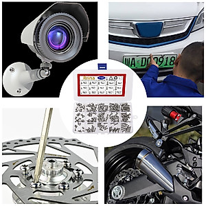 Rrina 150Pcs 304 Stainless Steel Button Head Torx Security Screws Tamper Resistant Screw Assortment Set, M3 M4 M5 with 3 Wrench(T10 T20 T25)