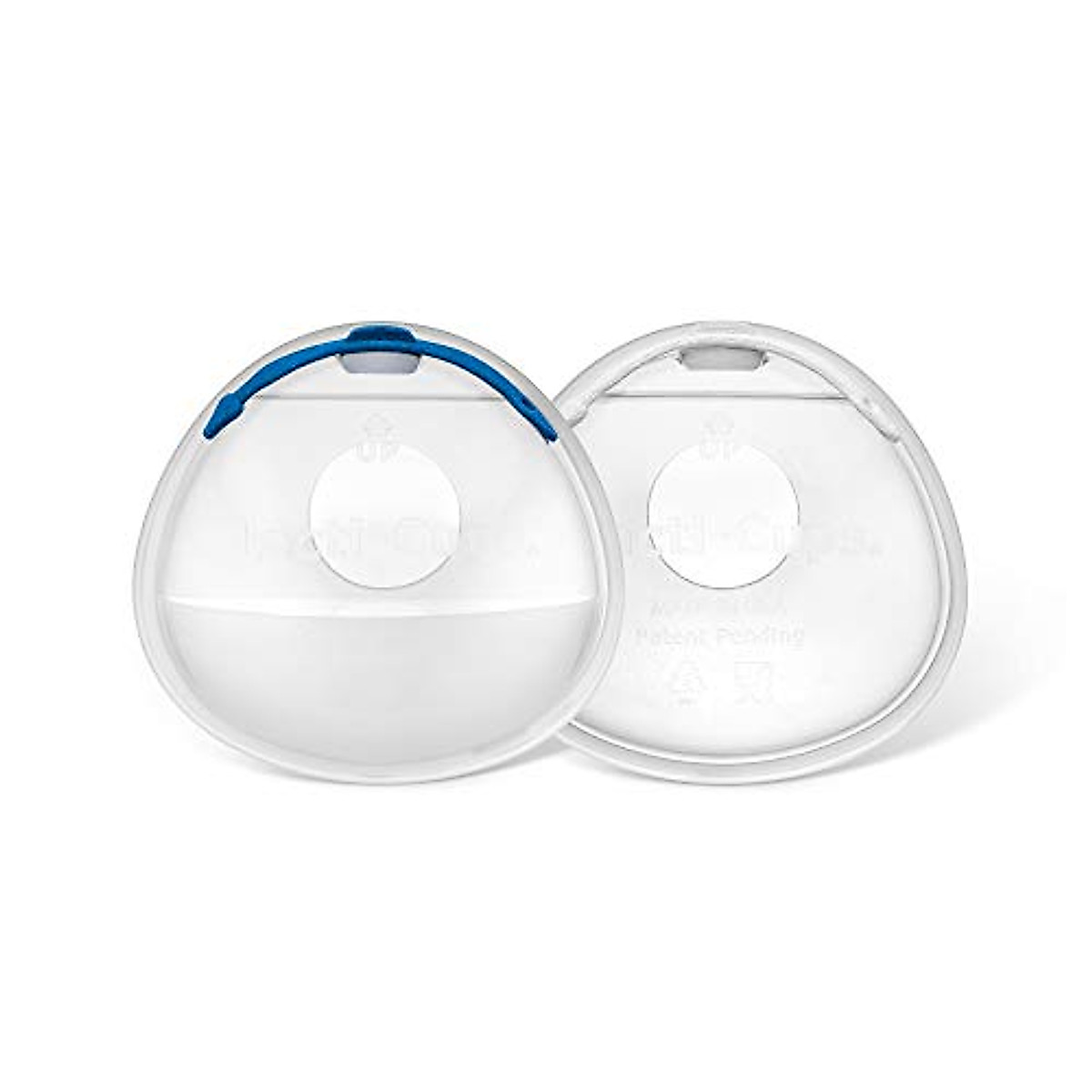 Lacti-Cups Breast Shells Breastmilk Collector for Breastfeeding Lacticups Silicone Milk Catcher Nursing Cup Milk Saver Soft and Reusable, 2pcs