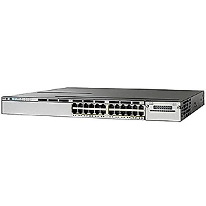 Cisco WS-C3750X-24P-E Catalyst 3750-X 24PORT GBE POE (Renewed)