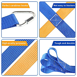 Climbing Net for Kids Outdoor, Portable Ninja Cargo Net Rope Ladder Monkey Bars for Ninja Slackline, Jungle Gyms, Swing Set, Ninja Warrior Style Obstacle Courses for Outdoor Treehouse