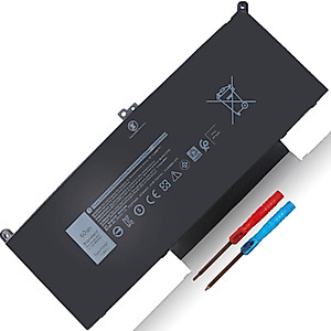 F3YGT Latitude 7490 7480 7390 Battery for Dell Latitude 14 13 12 7000 7490 7480 7390 7380 7290 7280 E7490 E7480 E7380 E7390 E7280 E7290 P73G002 P29S002 ODM3WC DM6WC 2X39G KG7VF 451-BBYE 453-BBCF.