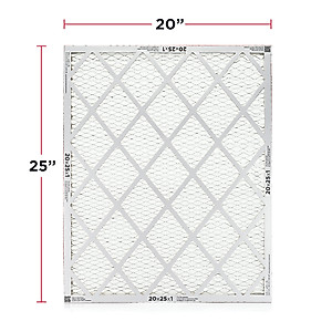 Frigidaire PureAir® 20x25x1 MERV 8 Allergen Electrostatic Pleated Air Conditioner HVAC AC Furnace Filters - 6 Pack (exact dimensions 19.81 X 24.81 X 0.81)