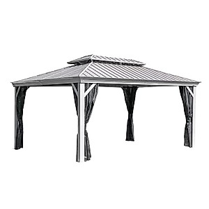 Sojag Monaco Champagne 12 ft. x 14 ft. Gazebo