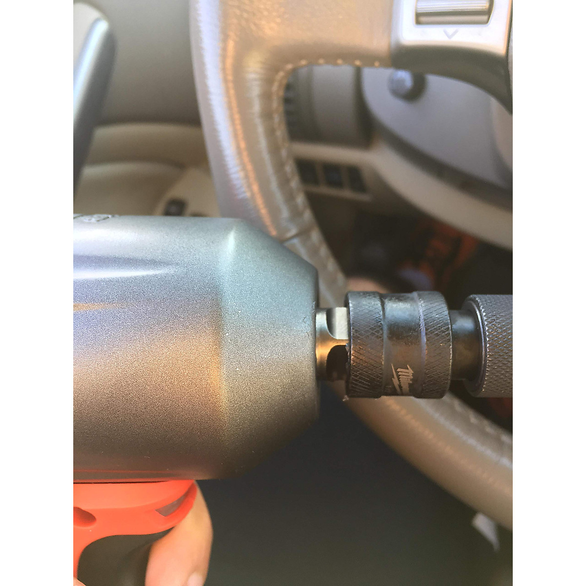 Milwaukee 48-03-4410 Shockwave 1/2-Inch Square by 1/4-Inch Hex Adapter, 3 Pack