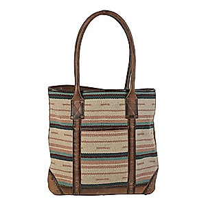STS Ranchwear Women's Western Style Aztec Pattern Palomino Serape Shoulder Tote Handbag with Concealed Carry Pocket