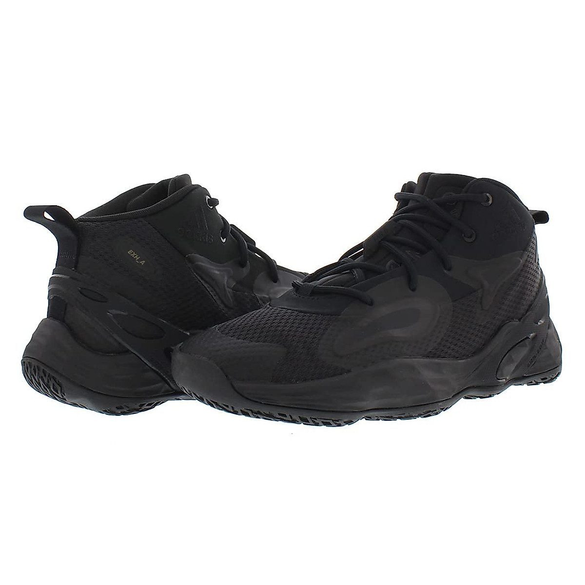 adidas Exhibit A Mid Unisex Shoes Size 12, Color: Black