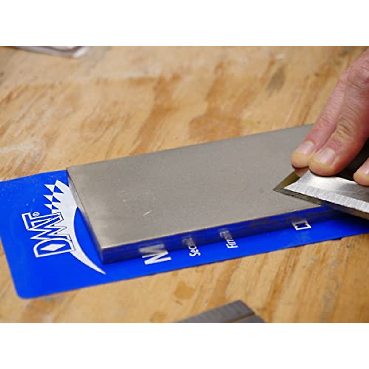 Diamond Machining Technology (DMT) D8XX Dia-Sharp Diamond Sharpening Stone Bench Plane, Extra Extra Coarse, 8 Inch