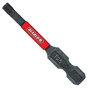 Diablo by Freud DT252P15 2 in. #25 Torx Drive Bits (15-Pack)