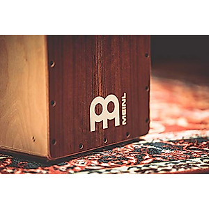 Meinl Artisan String Cajon with Mongoy Frontplate / Baltic Birch Body - MADE IN SPAIN - Bulería Line, 2-YEAR WARRANTY (AEBLMY)
