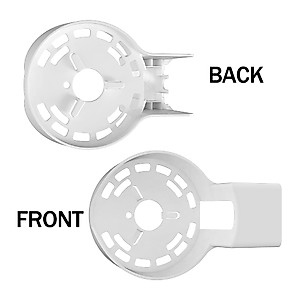 Bangcheer-Wall Mount for TP-Link, Deco X20 X60 X50 X55 WiFi 6 Wall Mount Bracket with Cable Organizer Home Mesh WiFi System, Sturdy Bracket Holder Space Saving TP-Link Router Wall Holder(2Pack)