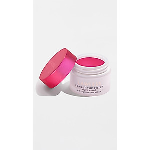 LAWLESS Women's Forget The Filler Overnight Lip Plumping, Juicy Watermelon, Pink, 0.28 Ounce