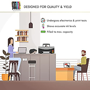 Limeink Compatible Ink Cartridge Replacement for Canon Ink 280 and 281 Cartridges 280XXL 281XXL for Canon 281 Ink Cartridges for Canon 280 281 Ink Cartridges for TR8520 TR8620 TS6120 TS9120 TR7520