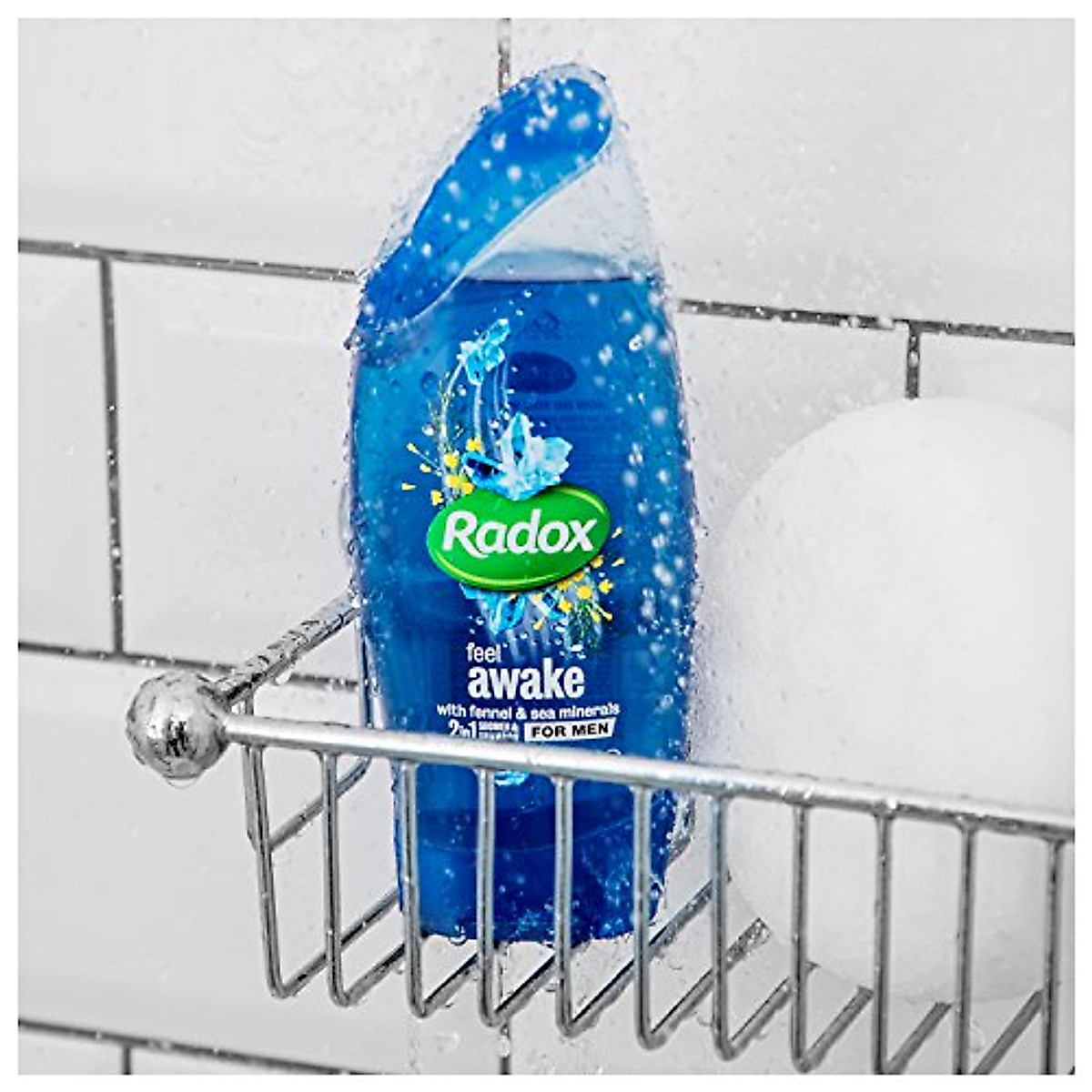 Radox Feel Awake Fragrance 2-in-1 Shower and Shampoo 250 ml - Pack of 6