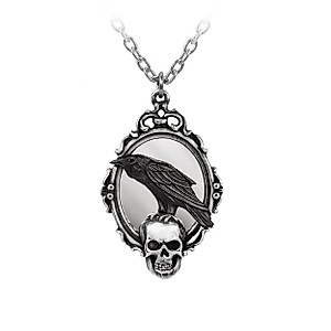 Alchemy Reflections of Poe Pendant Gothic