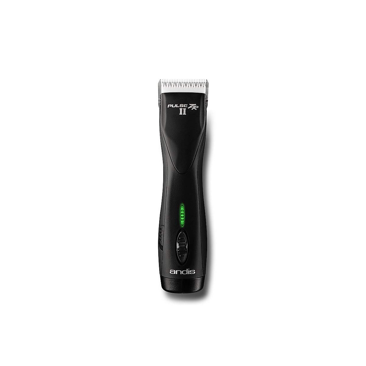 Andis Pulse Zr II 5-Speed Detachable Blade Clipper, Cordless, Removable Lithium Ion Battery - Black, dogs
