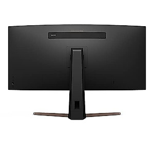 BenQ EW3880R Premium Curved Ultrawide Monitor 38" WQHD w/ Remote | IPS | 2300R Curve | HDRi | Eye-Care Tech | Height, Swivel & Tilt | 2.1ch w/ 8w Subwoofer | DisplayPort |HDMI | USB-C | USB Hub