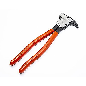 Crescent 10" Dipped Handle Heavy-Duty Solid Joint Fence Tool Pliers - 193410CVNN-05