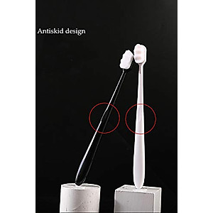 hongjin Extra Soft Toothbrush, Ultra Soft-bristled Adult Toothbrush Micro Nano 15000 Floss Bristle Good Cleaning Effect for Sensitive Teeth Oral Gum Recession