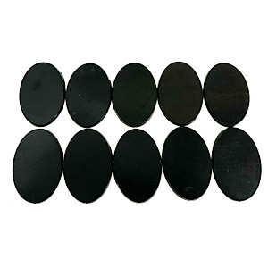 Lot of 10 75mm x 42mm Oval Bases for Warhammer 40k & AoS Games Workshop Bitz