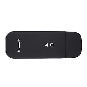 Network Router, 4G LTE USB Portable Router, Pocket Mobile Hotspot with SIM Card Slot Support B1/B3/B5, Unlocked Travel Partner Router for Travel (with