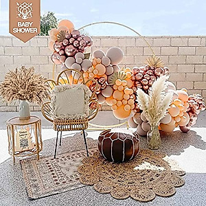 HUMINBO Pampas-Grass Pompous Dried Pampass Plants Fluffy Pompas Grasses 30 Stems Small Pompus Short